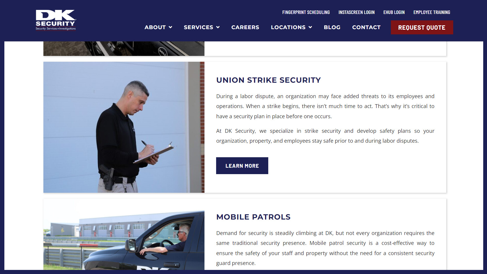 Introducing Our Redesigned Website | DK Security